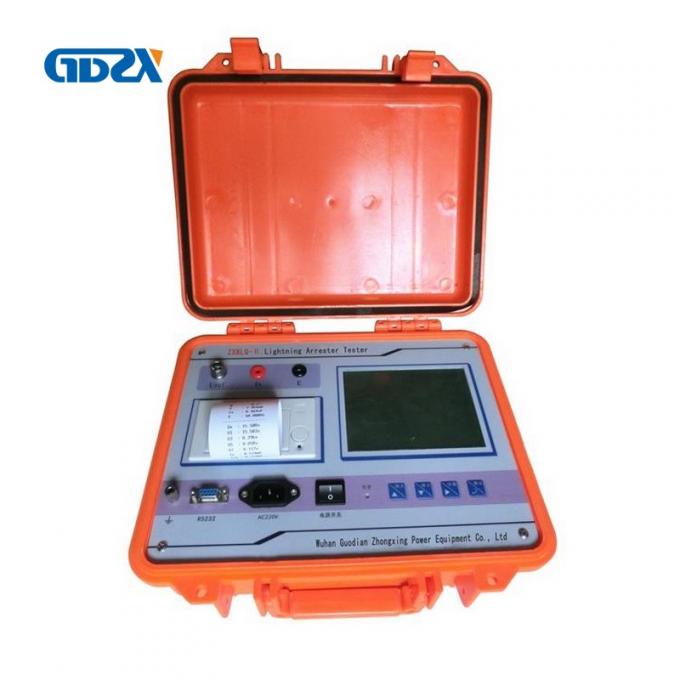Three Phase Lightning Arrester Test Equipment With Single Chip ...