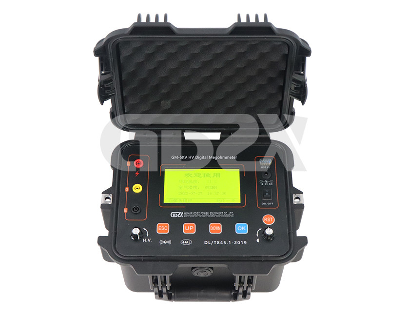 Significance of the GM-5kV Adjustable High Voltage Digital Megohmmeter