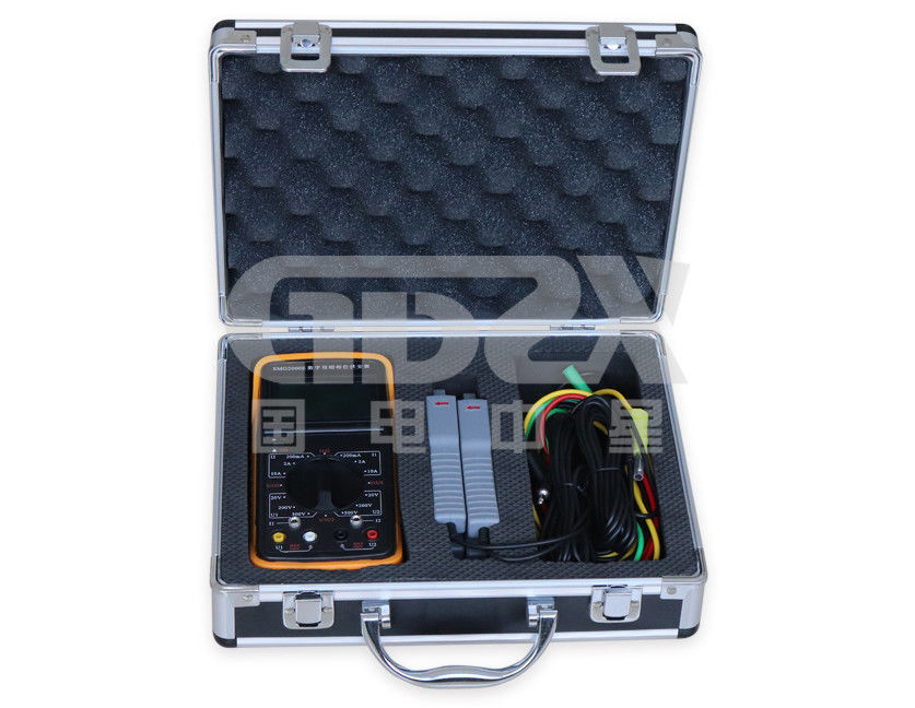 Digital Double Clamp Digital Phase Meter For Field Measurement Of ...