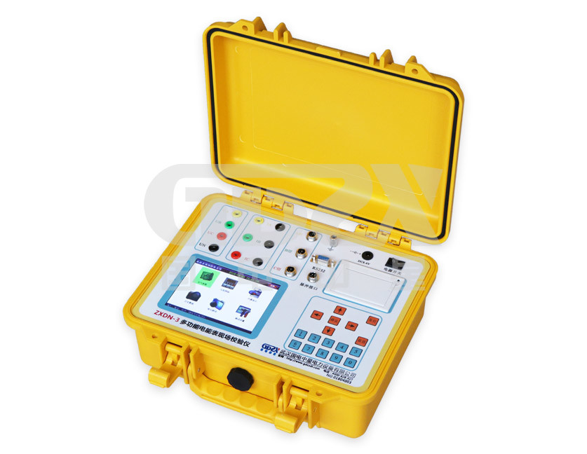 Multi Functional Three Phase Energy Meter Field Calibrator With Activereactive Power Measurement 7390