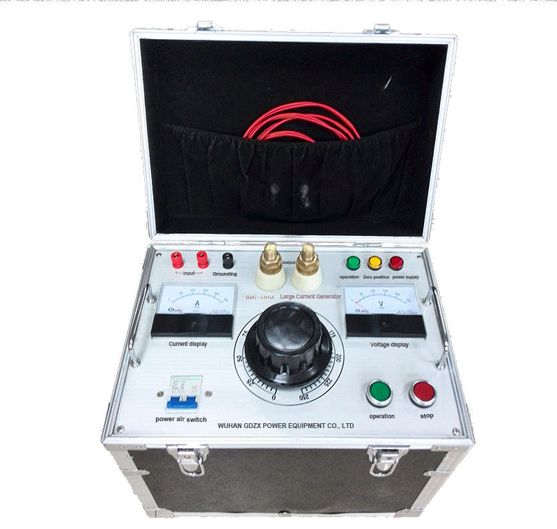 DDG Series 500A Current Injection Test Set , Breaker Analyzer Tester ...