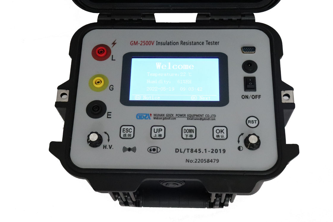 High Voltage Digital Megohm Meter With Large LCD Display