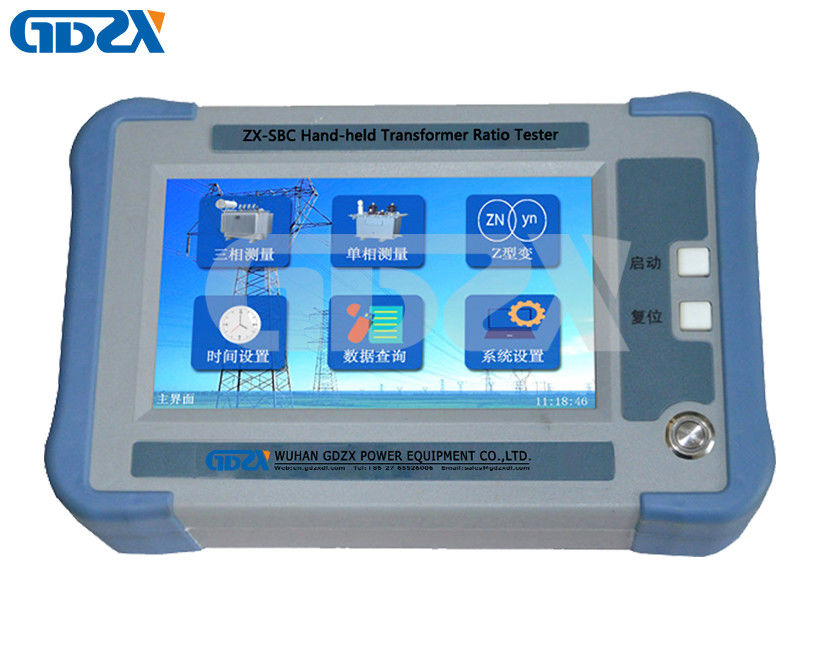 ZX-SBC AC DC Hand-held High Accuracy Three Phase Transformer Ratio Tester