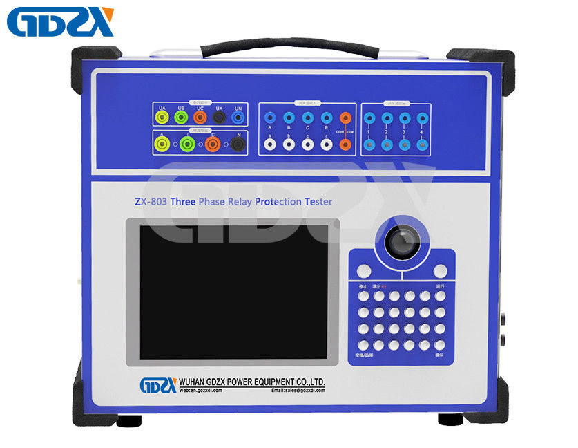 ZX-803 Industrial Control Type Microcomputer Relay Protection Tester ...
