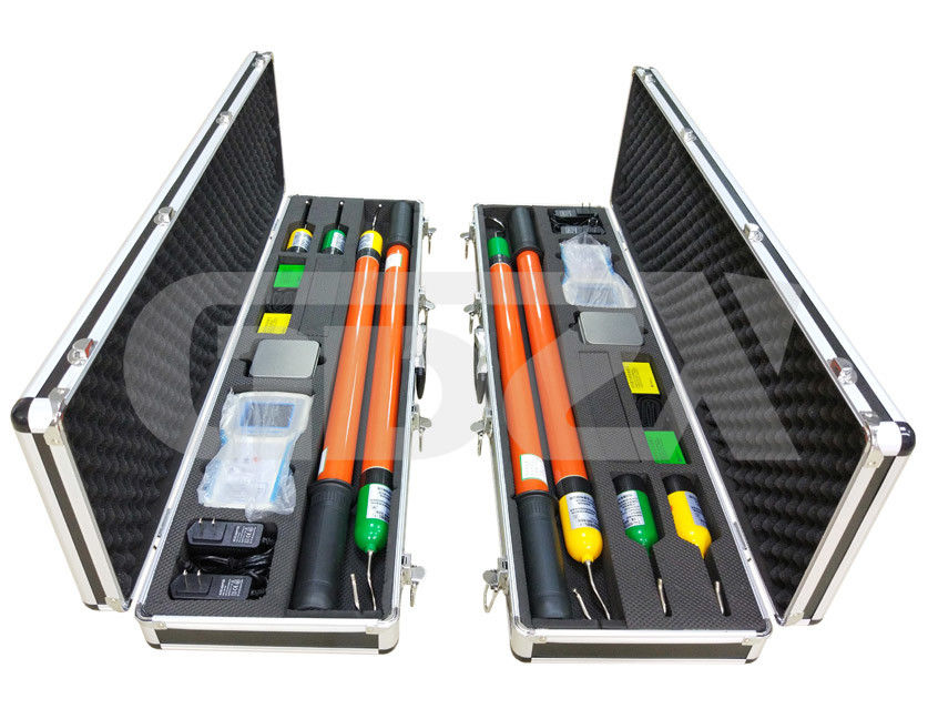 Max 220KV GPS Timing Wireless High Voltage Phasing Tester