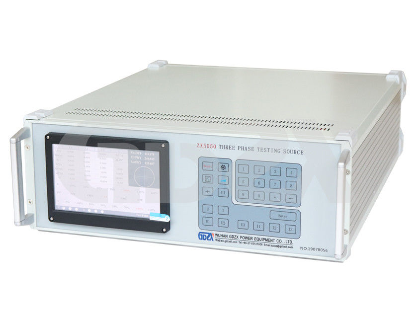 High Precise Three Phase Electrical Power Calibrator Programmable ...