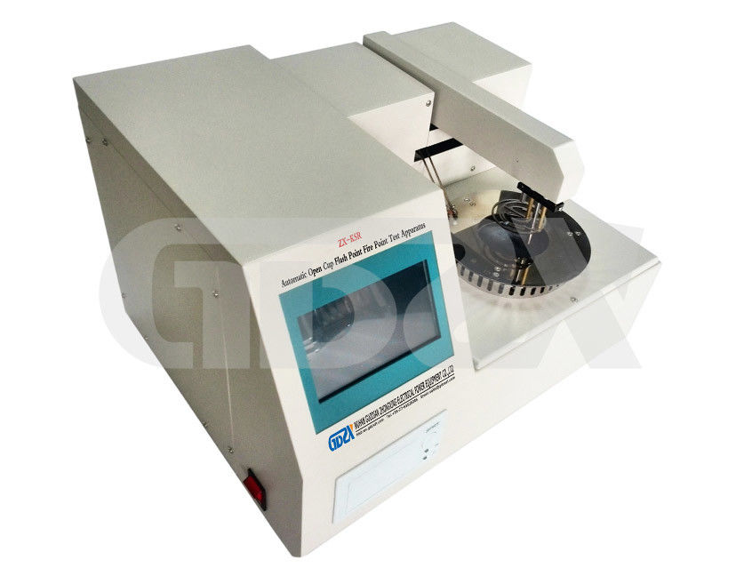 Automatic Open Flash Point / Fire Point Tester For Petroleum Products