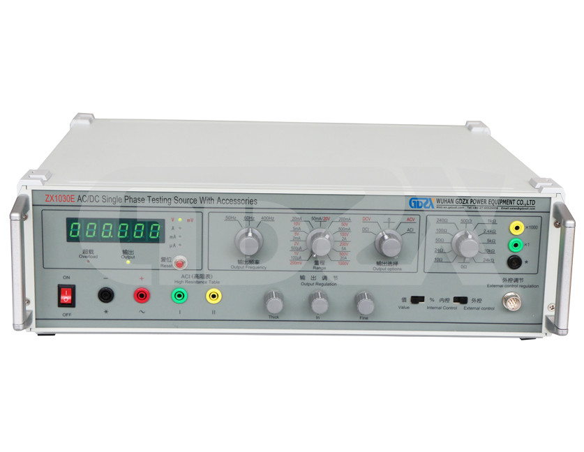 Single Phase Program-Controlled Precision AC/DC Standard Power Source