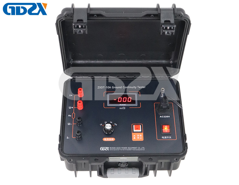 ZXDT-10A AC220V Earth Continuity Tester With Output current delay function