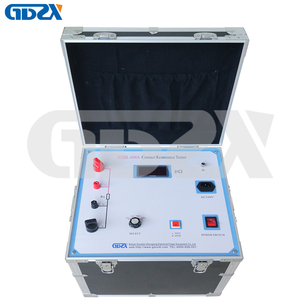 ZXHL-600A Constant Current 600A Contact Resistance Meter Working ...