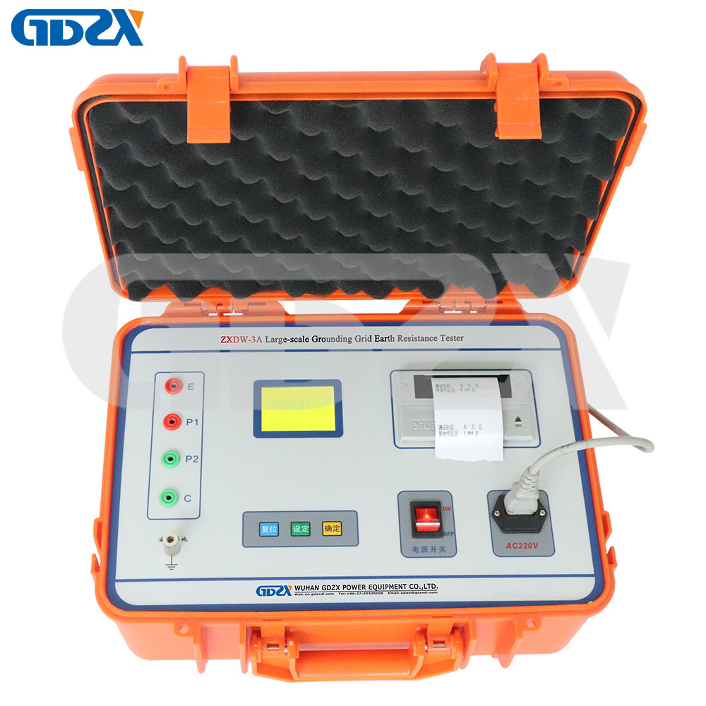 ZXDW-3A Large-scale Grounding Grid Earth Resistance Tester Earth Ground ...