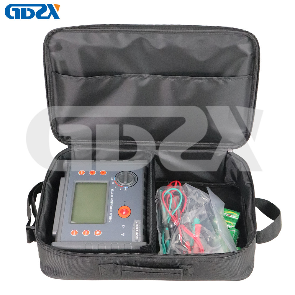 BY2677 Wide Voltage Range Insulation Resistance Megger Meter Tester ...