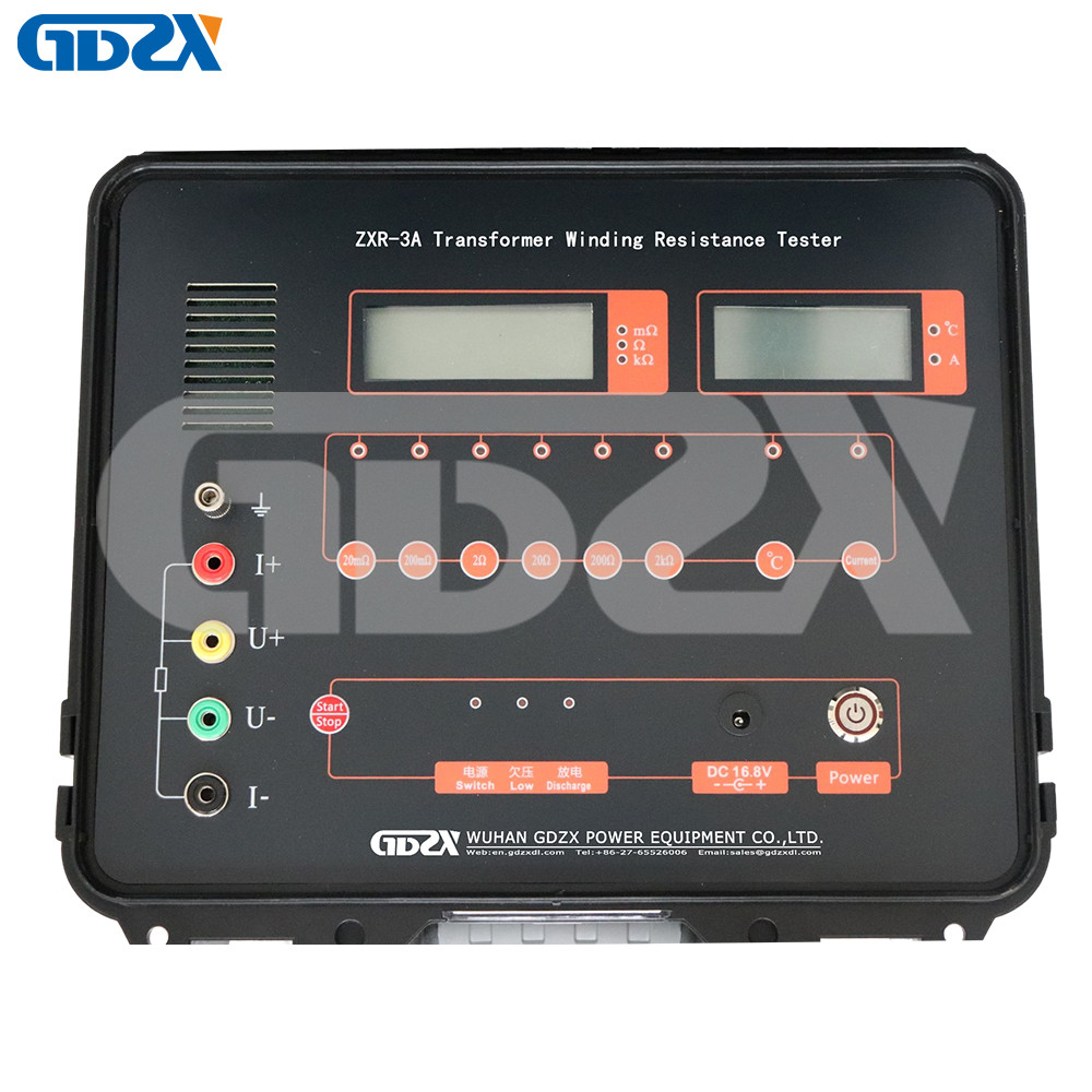 ZXR-3A DC 3A High Speed Transformer Winding Insulation Resistance Tester