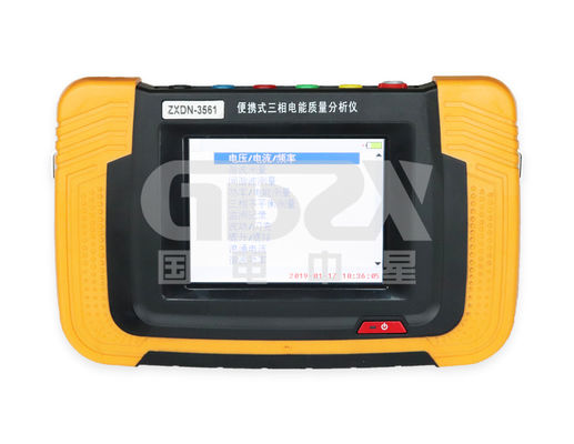 Portable Three-Phase Power Quality Analyzer With Harmonic Measurement