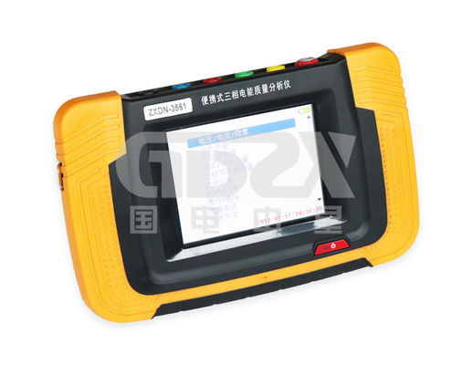 Portable Three-Phase Power Quality Analyzer With Harmonic Measurement