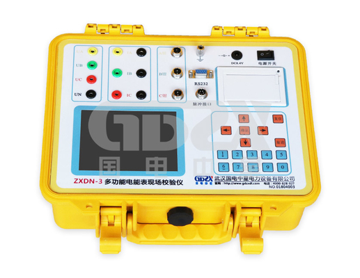 Multi Functional Three Phase Energy Meter Field Calibrator With Active