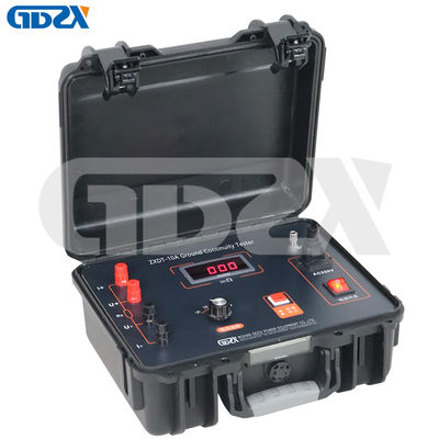 ZXDT-10A Ground Down Lead Earth Insulation Tester Ground Continuity Tester