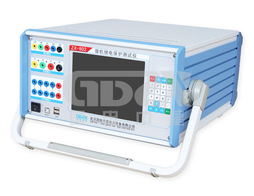 3-Current 4-Volage Small Structure Protective Relay Test Set , Three ...