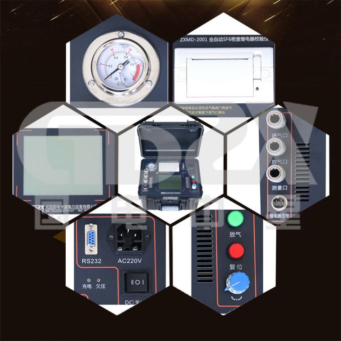 Intelligent Full Automatic SF6 Density Relay Calibrator With Strong ...