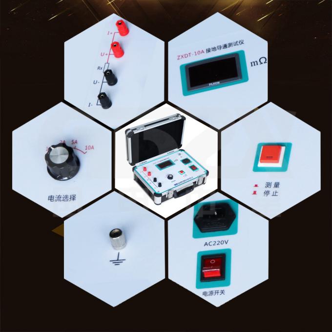 ZXDT-10A Ground Down Lead Conduction Tester Continuity Tester Long Using